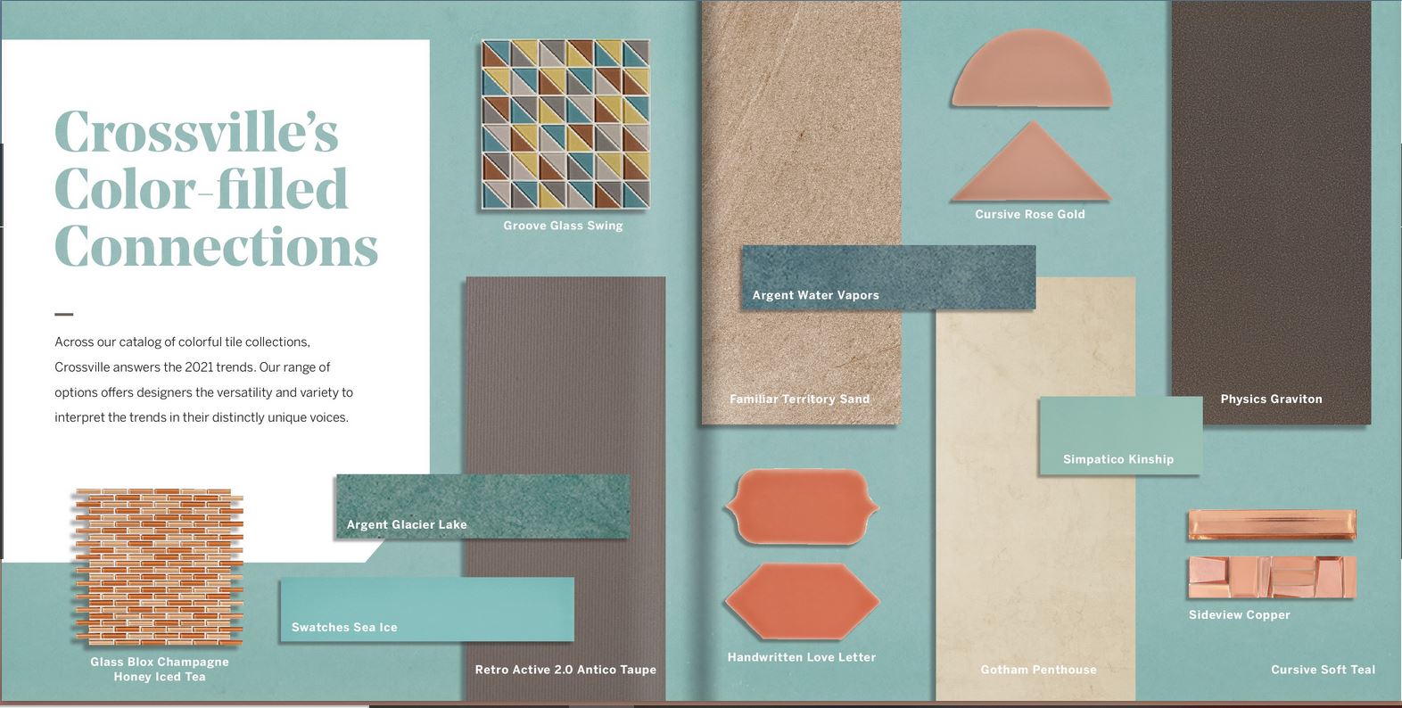 Crossville’s New 2021 Color Trend Look Book Showcases Hopeful Hues ...