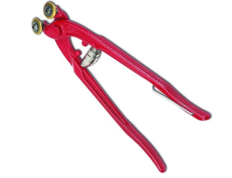 Rubi nippers have scoring wheels for smooth cuts - TileLetter