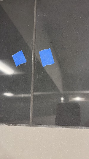 Eliminating scratch marks on porcelain floor - TileLetter
