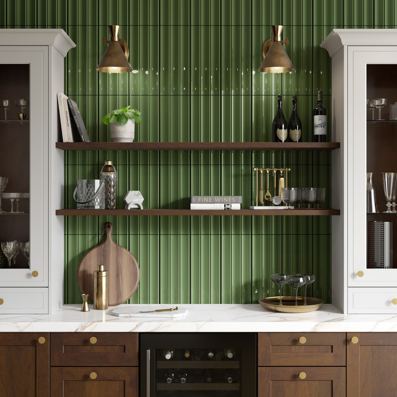 Emser Tile elevates interiors with the dimensional beauty of fluted ...
