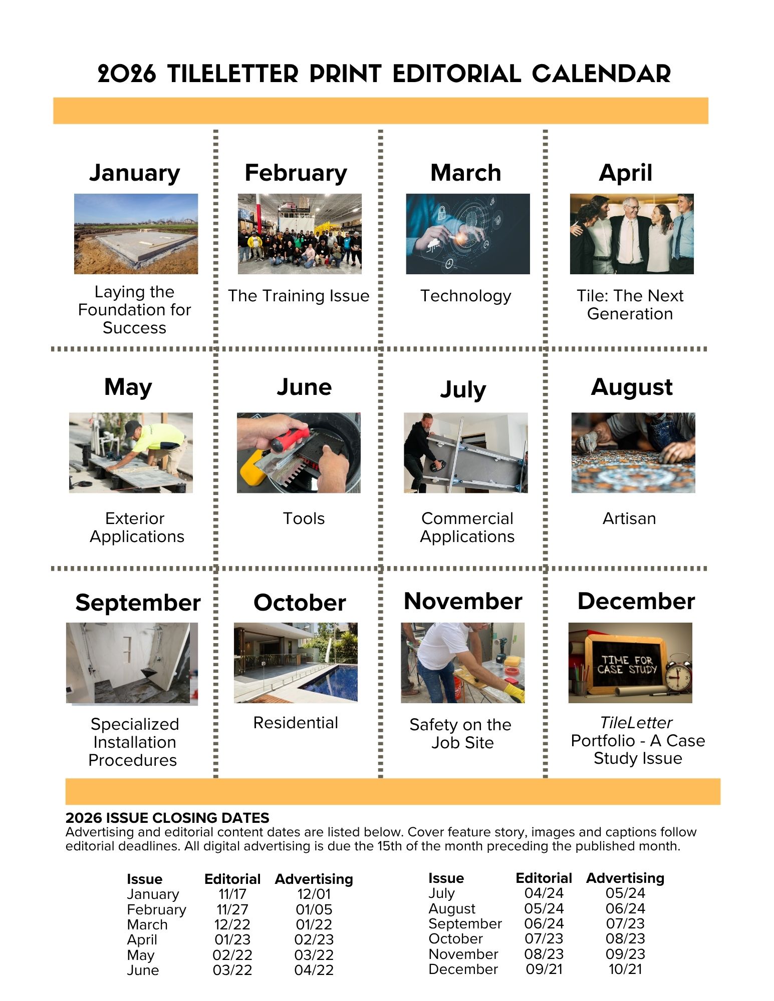 Best practice for installing large-format tile in a 1/3 offset pattern ...